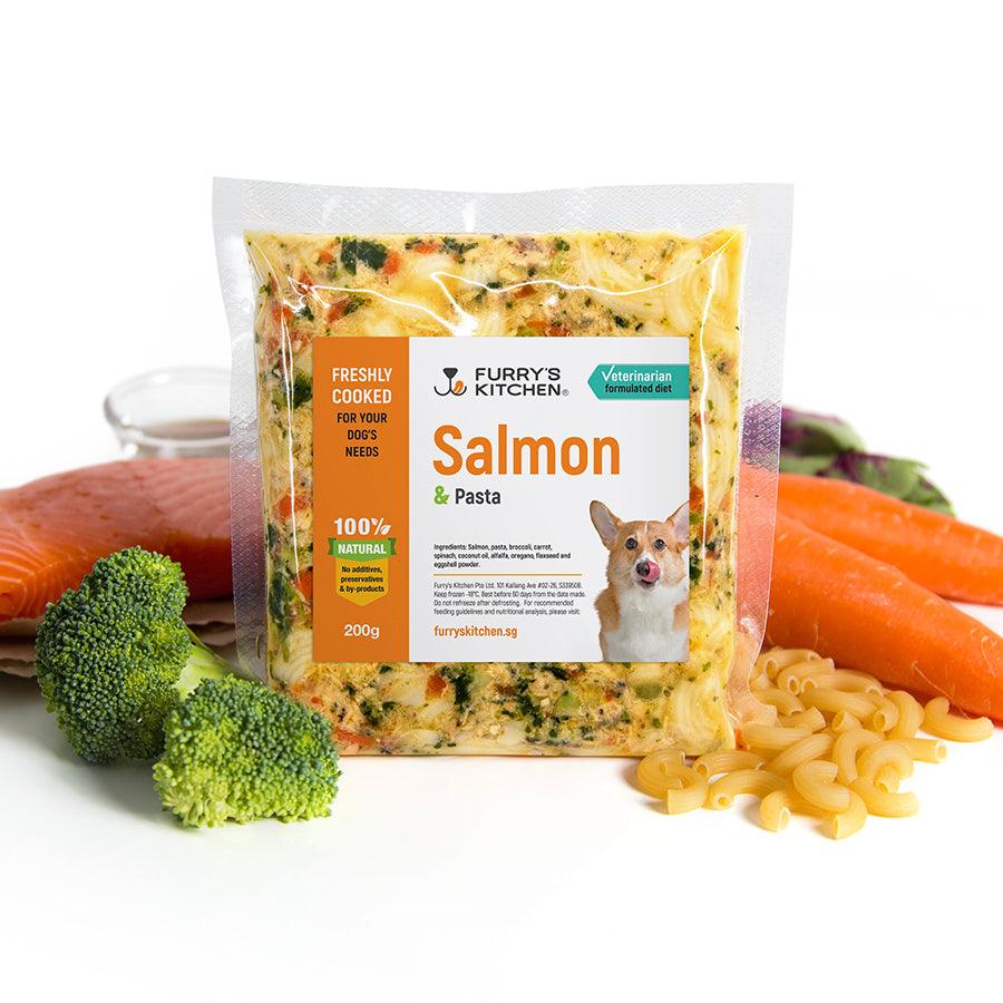 Salmon & Pasta Fresh Dog Food – Furry's Kitchen